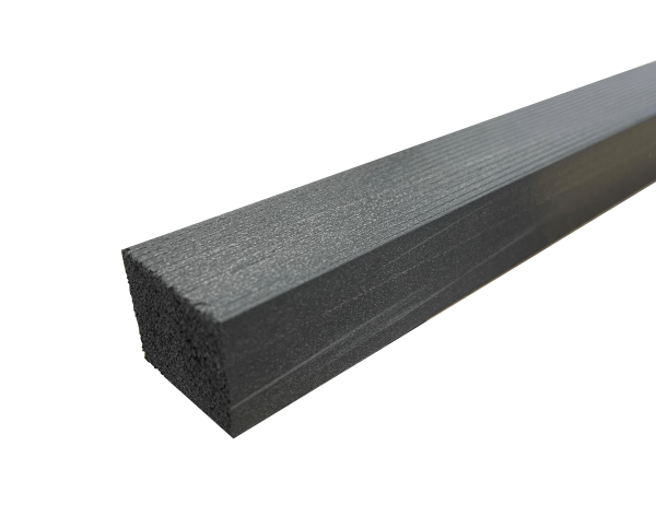 Renfort de vissage 30x25 mm pour lames PVC