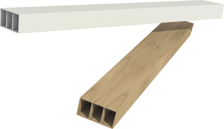 Lisses et planches en PVC pour clôtures et portails